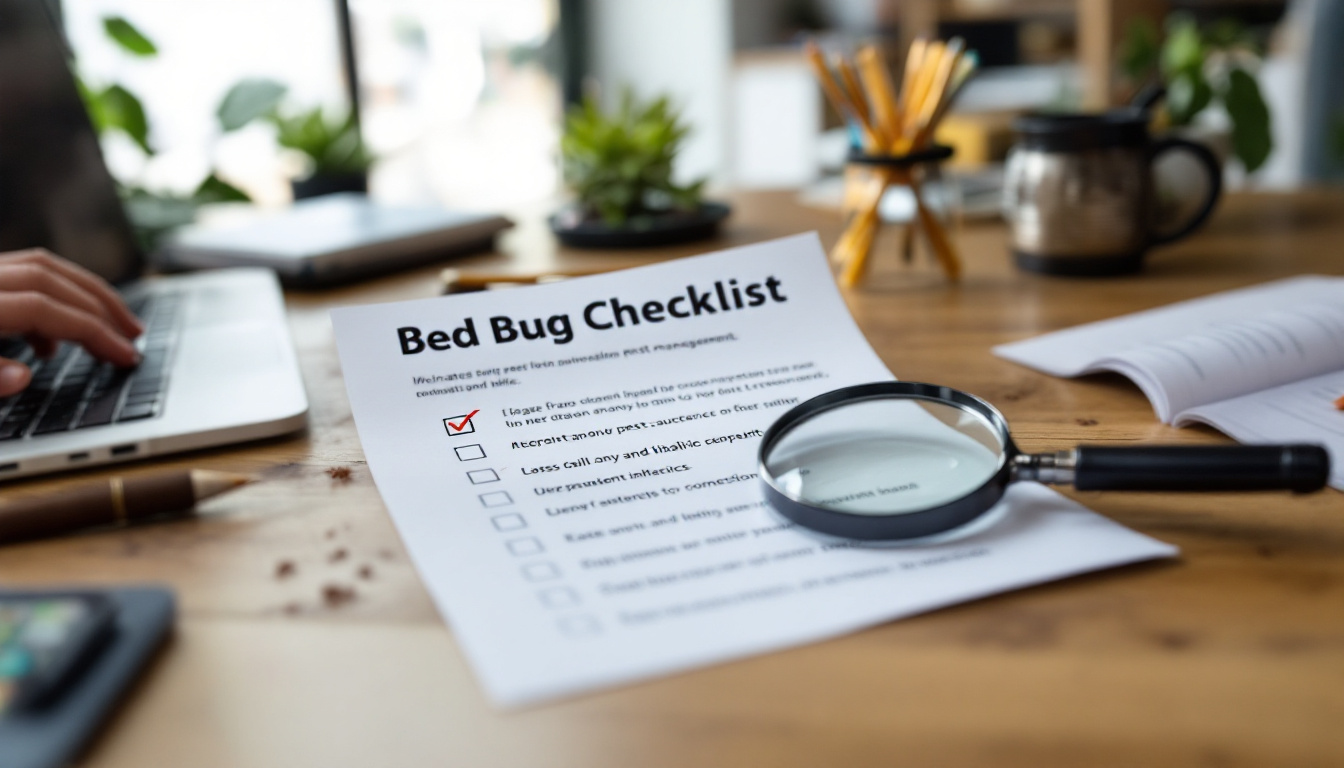 Workplace Bed Bug Checklist: A Guide to Prevention & Treatment